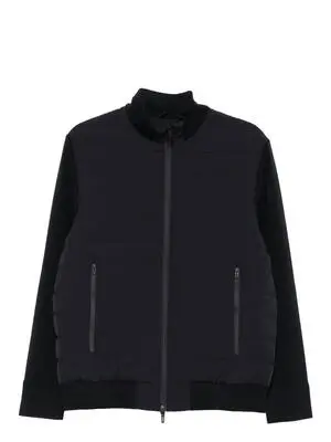 Emporio Armani Nylon Short Down Jacket - Blue