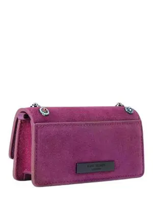 KURT GEIGER Shoreditch Crystal-embellished Mini Bag