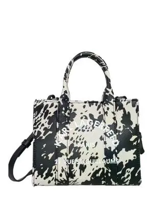 KARL LAGERFELD Animal-print Logo-print Tote Bag