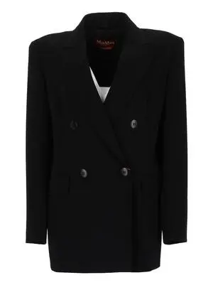 MAX MARA Max Mara Double-Breasted Cady Jacket
