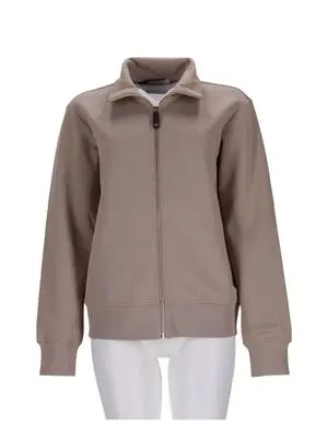 Max Mara Sculpted Cotton-blend Sweatshirt - Dove