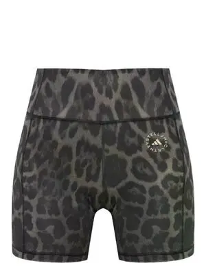 ADIDAS BY STELLA MCCARTNEY X Stella Mccartney Leopard-print Cut-out Mini Dress
