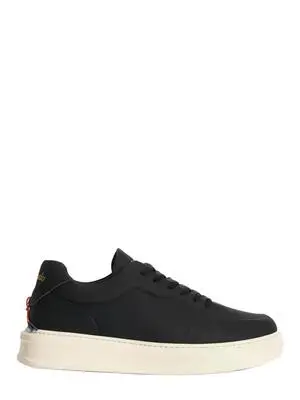 BARRACUDA Phoenix Perforated Panelled Sneakers - Black