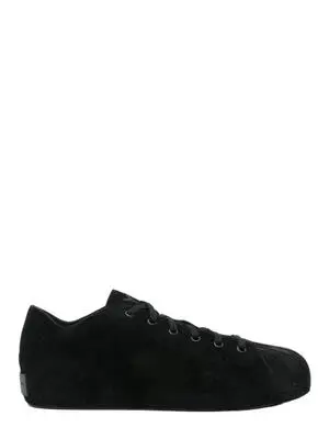 Y3 Suede Shell-toe Sneakers - Black