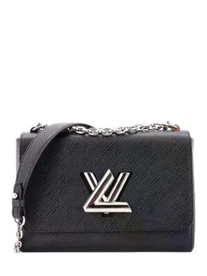 LOUIS VUITTON Twist Handbag Epi Leather Mm Crossbody Bag - Black