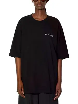 Filling Pieces Logo-print T-shirt - Black