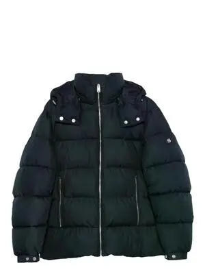 BOSS H-colter Hooded Quilted Jacket - Blue