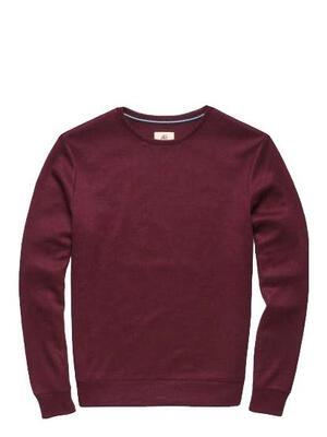 SURFSIDE SUPPLY CO. Butch Cashmist Crewneck Cabernet Heather