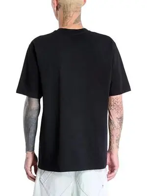 RIPNDIP Slogan-print Pocket T-shirt - Black
