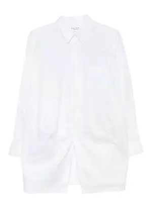 Comme Des Garçons Pocket-detail Button-up Shirt - White