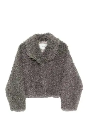 MEIMEIJ Faux-fur Cropped Coat