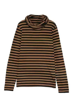 AGNES B. Transformable T-shirt Brown