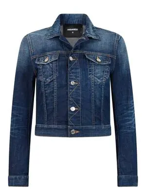 DSQUARED2 Dsquared2 Dolls Dark Clean Wash Jean Jacket