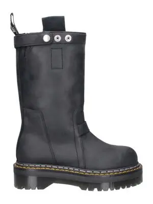 Rick Owens X Dr Martens Boots "quad Sole - Black
