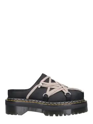 Rick Owens X Dr. Martens Mules "megalace - Black
