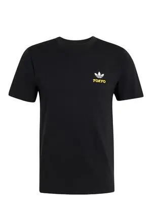 Adidas X Pokemon T-shirt Tokyo 1 T-shirt Asia Sizing - Black