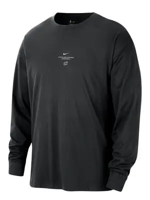 Nike Cleveland Cavaliers Standard Issue Long-sleeve T-shirt - Black