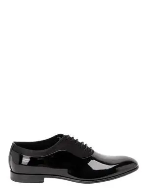 DOLCE & GABBANA Patent Leather Lace-up Shoes