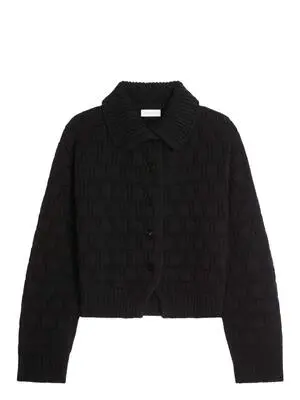 Dries Van Noten Wool Cardigan - Black