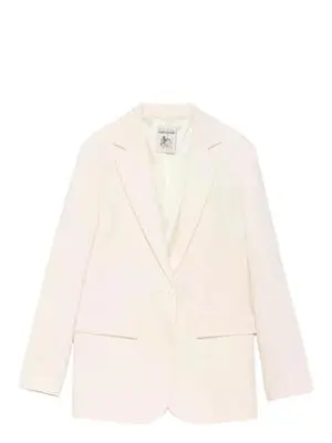 SEMICOUTURE Single-breasted Notched-lapel Blazer