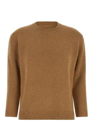 TOTEME Camel Wool Sweater - Brown