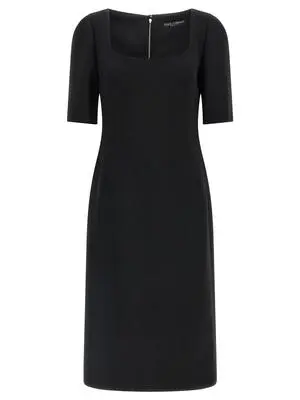 DOLCE & GABBANA Double Crêpe Dress
