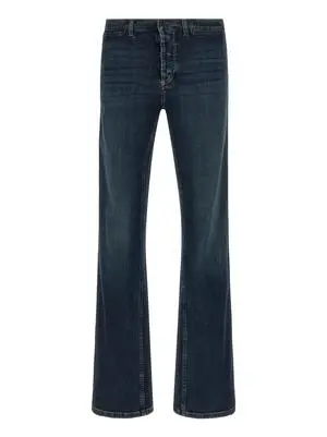 Gucci Nastro Web' Jeans - Blue