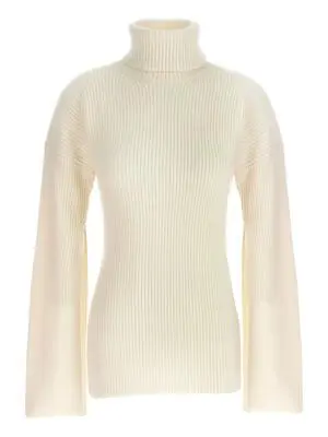 TOTEME Slit Sleeve' Sweater - White