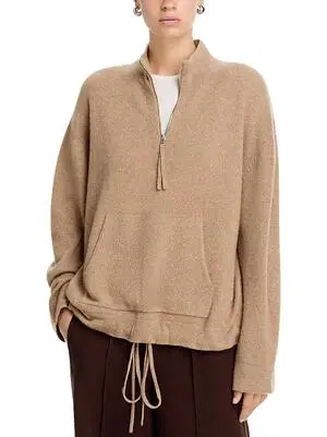 LESET Jesse Wool Anorak Sweater - Dune