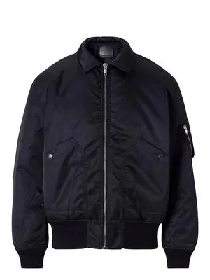 Rick Owens Flyers Shell Bomber Jacket - Black