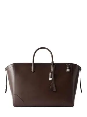 Dunhill Century 45 Leather Weekend Bag - Brown