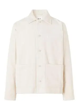 Nn07 Morgan 50004 Organic Cotton-corduroy Jacket - Ecru