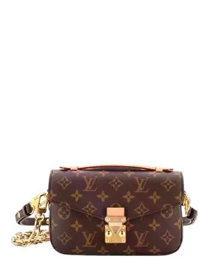 LOUIS VUITTON Pochette Metis Monogram Canvas East West Crossbody Bag - Brown