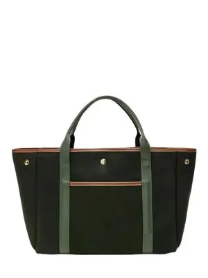 Rue De Verneuil Medium Traversée Tote Bag - Green