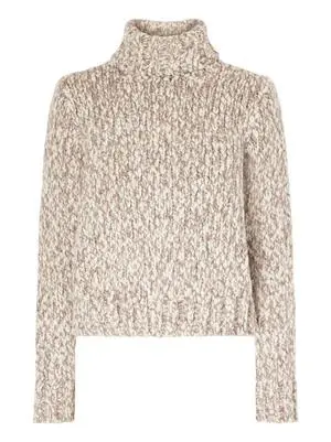 Ralph Lauren Marled Wool-blend Sweater - Neutrals