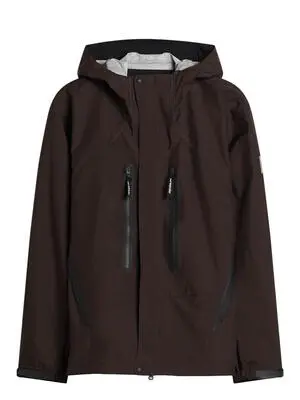 AND WANDER 2.5l Hiker Rain Jacket - Brown