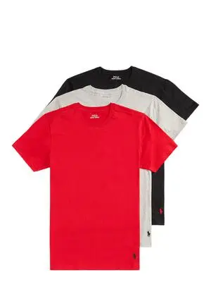 Ralph Lauren Slim Fit Wicking Crew 3-pack - Multi