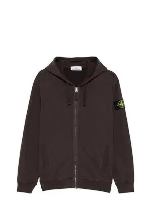 Stone Island Zip-up Sweatshirt - Grey
