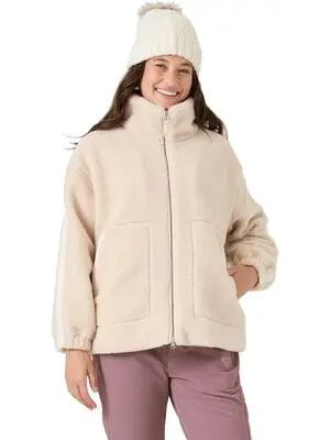 Roxy Amara Sherpa Jacket - Fog