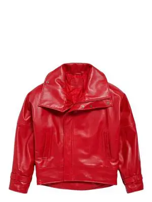 Balenciaga Round Bomber - Red