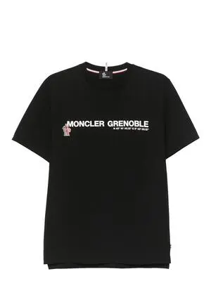 Moncler Short-sleeved T-shirt - Black