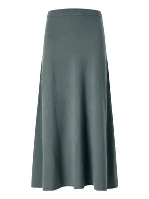 Zimmermann Valiant Wool And Cashmere-blend Knitted Midi Skirt - No