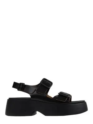Camper Tasha Platform Sandals - Black