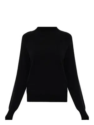 Studio Nicholson Loenne Crew Neck Knitted Sweater - Black
