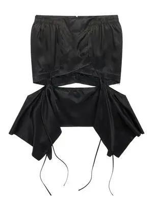 KNWLS Paneled Skirt - Black