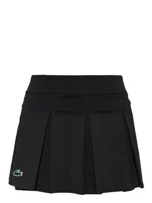 Lacoste Elastic-waist Skirt - Black