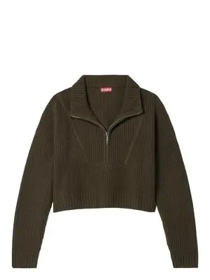 STAUD Cashmere Short Sweater