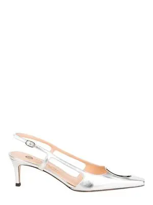 Roberto Festa Kimera Slingback Pumps - Silver
