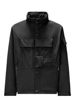 C.P. COMPANY Metropolis Series Micro-tek Hooded Jacket - Black
