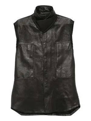 Rick Owens Sleeveless Vest - Black